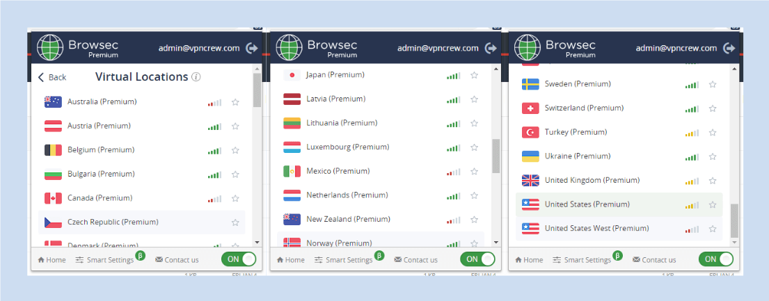 Browsec Review - VPNCrew