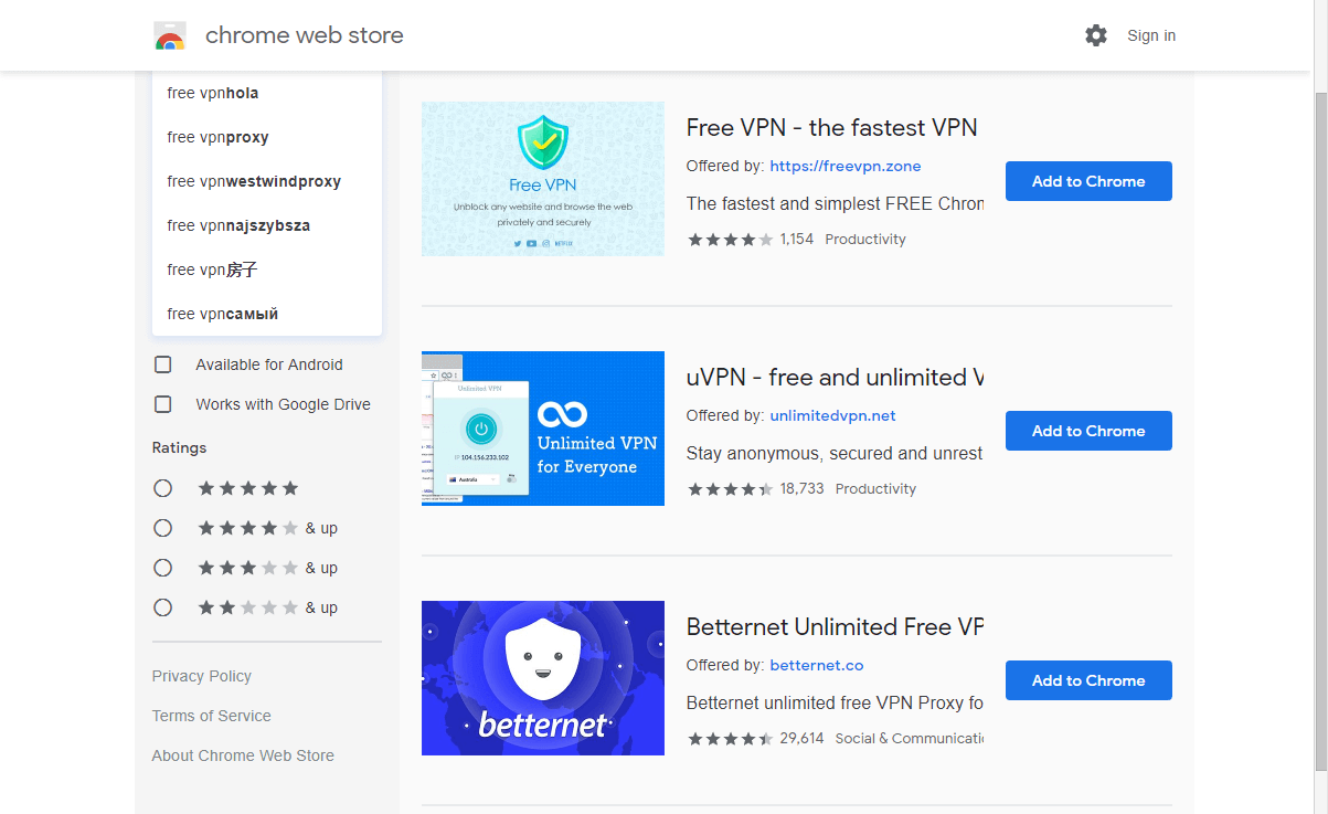 Best 5 VPNs for Chrome Browser - VPNCrew